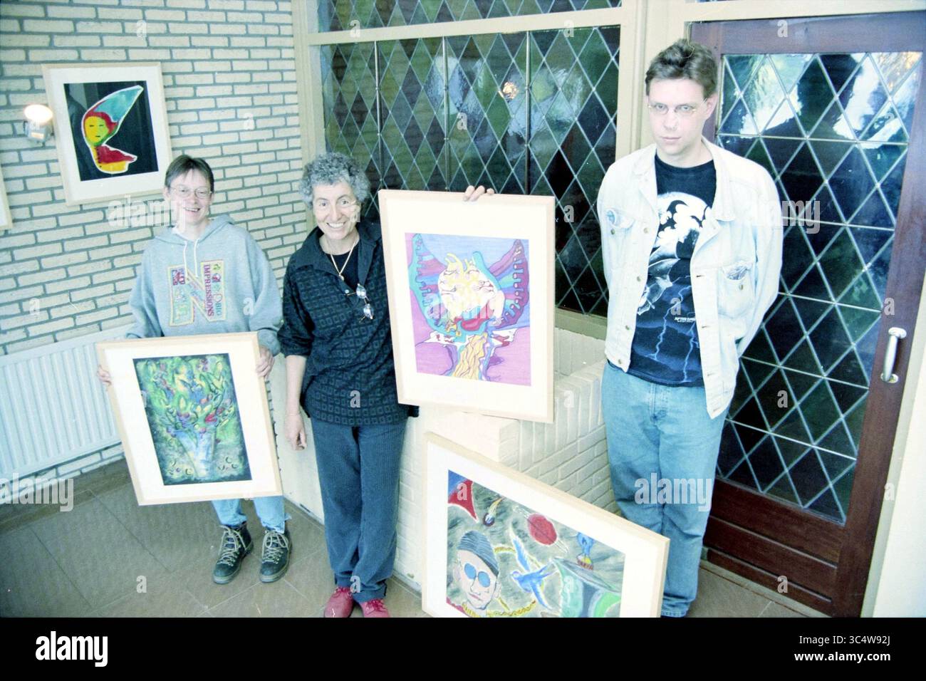 1950 2000 three artists hi-res stock photography and images - Alamy