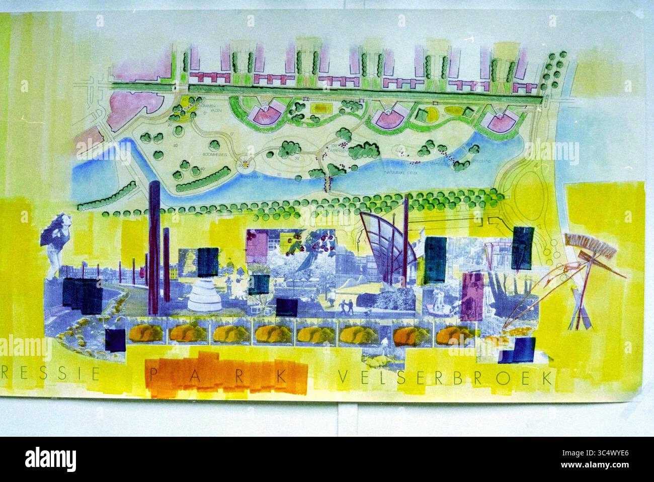 Drawing park, Velserbroek, 14-09-1994 Whizgle News, Dutch Desk, The ...