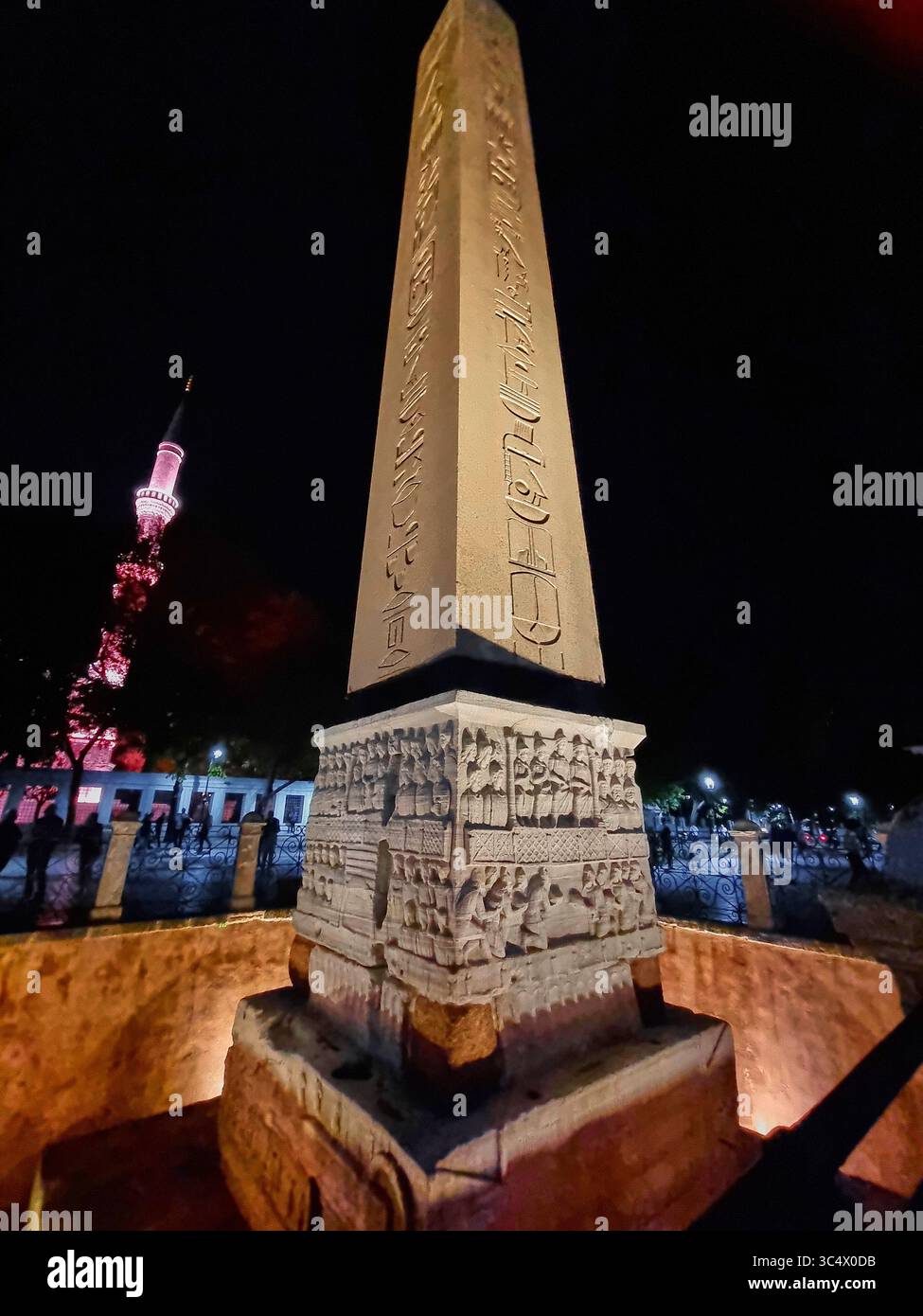 Relief of theodosius column in constantinople hi-res stock photography ...
