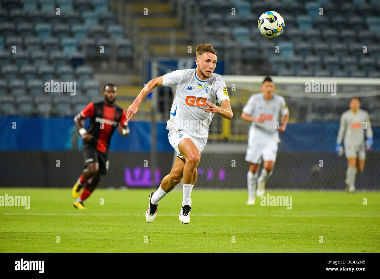 Lublin, Poland. 29th July, 2025. Photo taken during football UEFA ...