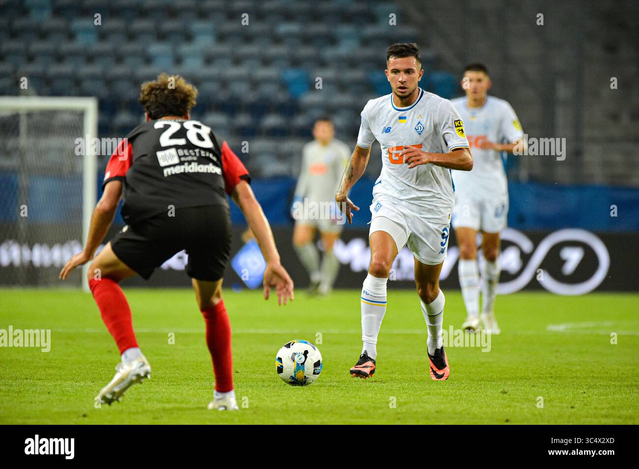 Lublin, Poland. 29th July, 2025. Photo taken during football UEFA ...