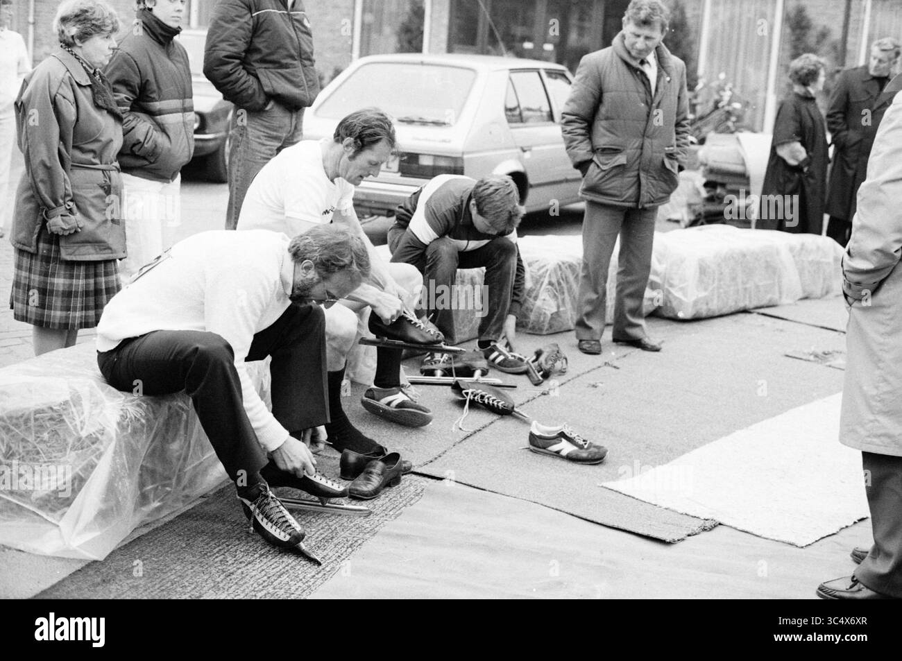 Shoe fitting process hi-res stock photography and images - Alamy