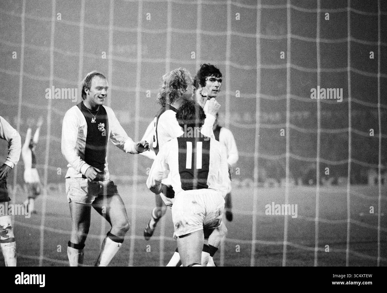 Feyenoord goal ajax players Black and White Stock Photos & Images - Alamy