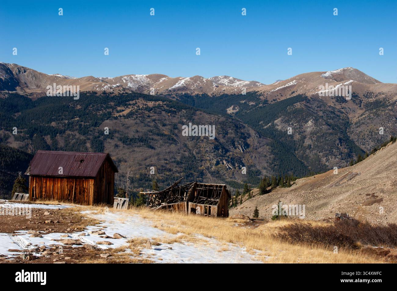 IRON CHEST MINE, ST. ELMO, COLORADO: Located above timberline at an ...