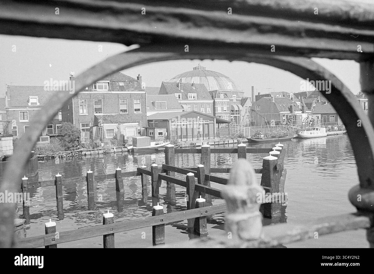 Quaint waterfront structure Black and White Stock Photos & Images - Alamy