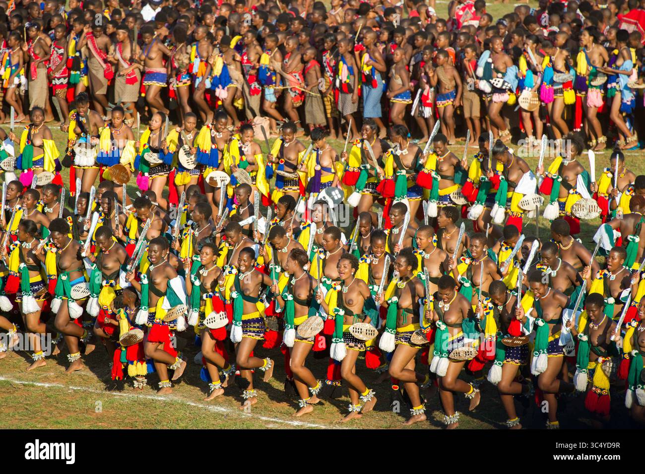 Zulu maidens hi-res stock photography and images - Alamy