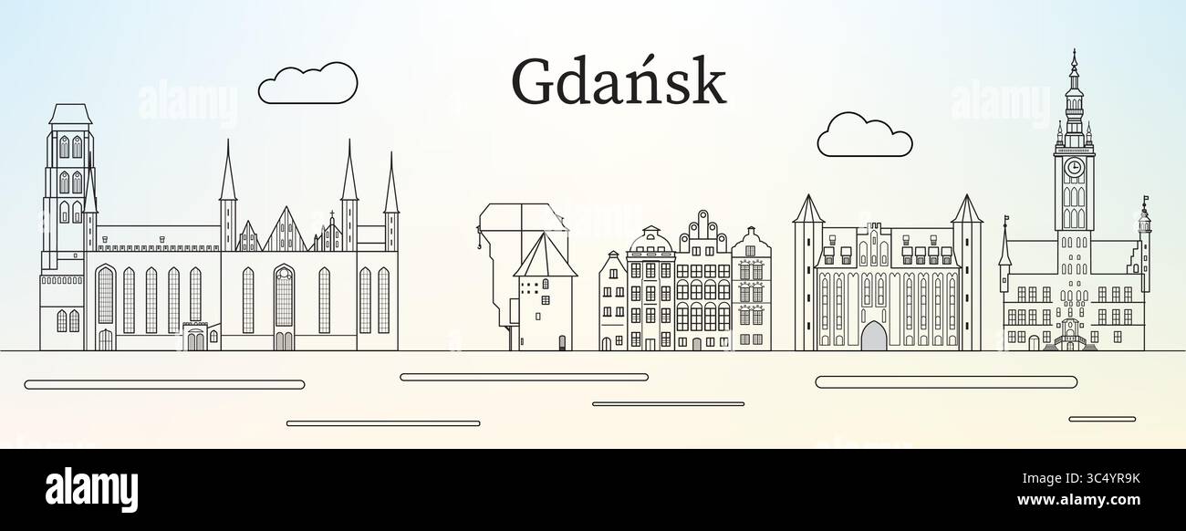 View many landmarks old Stock Vector Images - Alamy