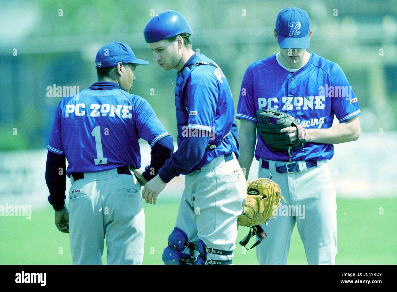 Blue uniforms gather hi-res stock photography and images - Alamy