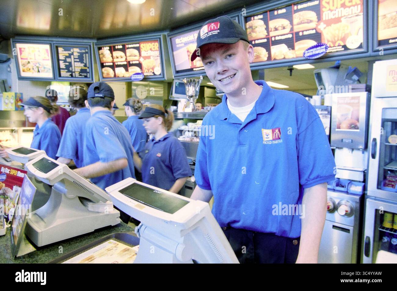Menu overhead displays hi-res stock photography and images - Alamy