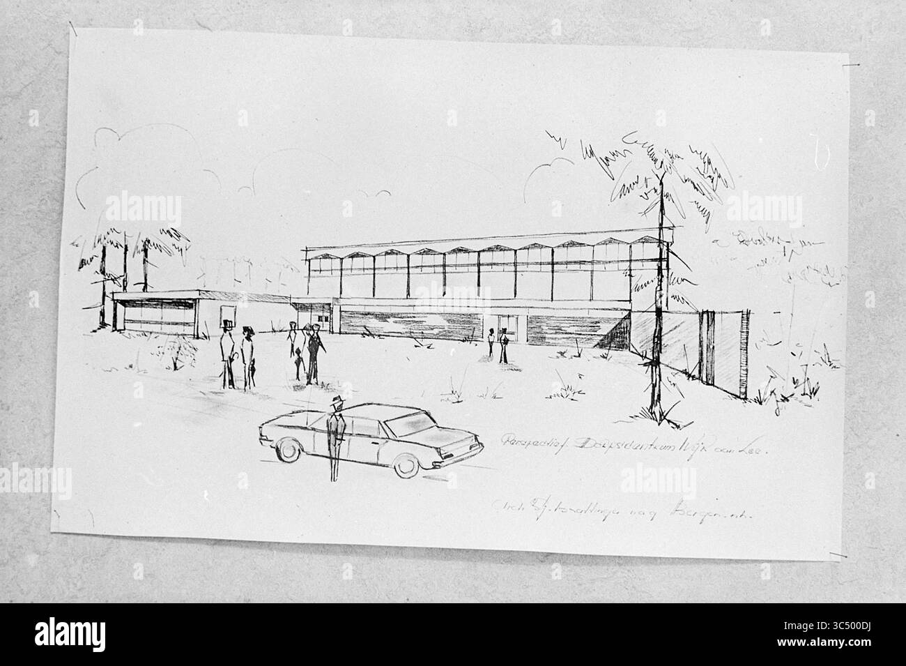 Envisioned building Black and White Stock Photos & Images - Alamy