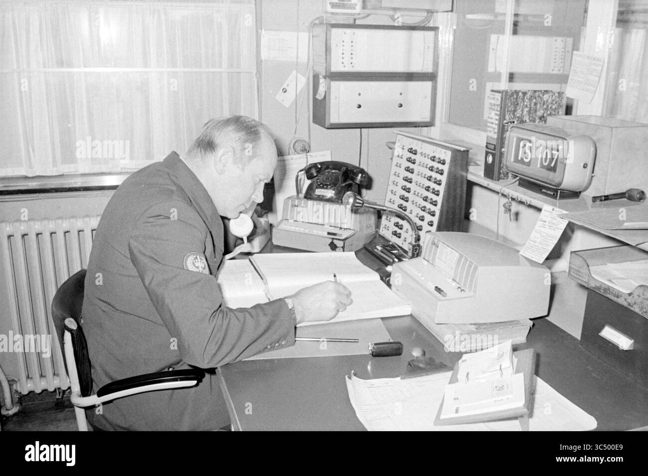Interior police control room velsen hi-res stock photography and images ...