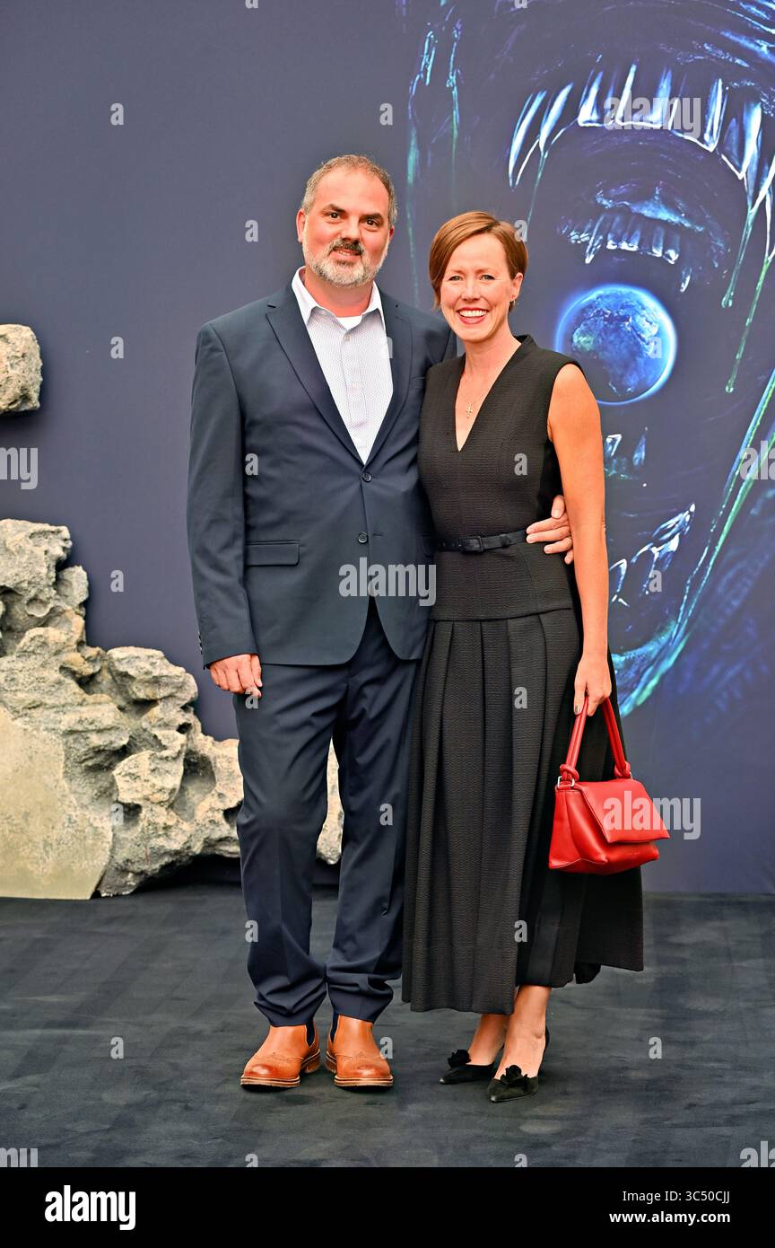 LONDON, ENGLAND - 29 July 2025: Darin McLeod at the 'Alien Earth' film ...