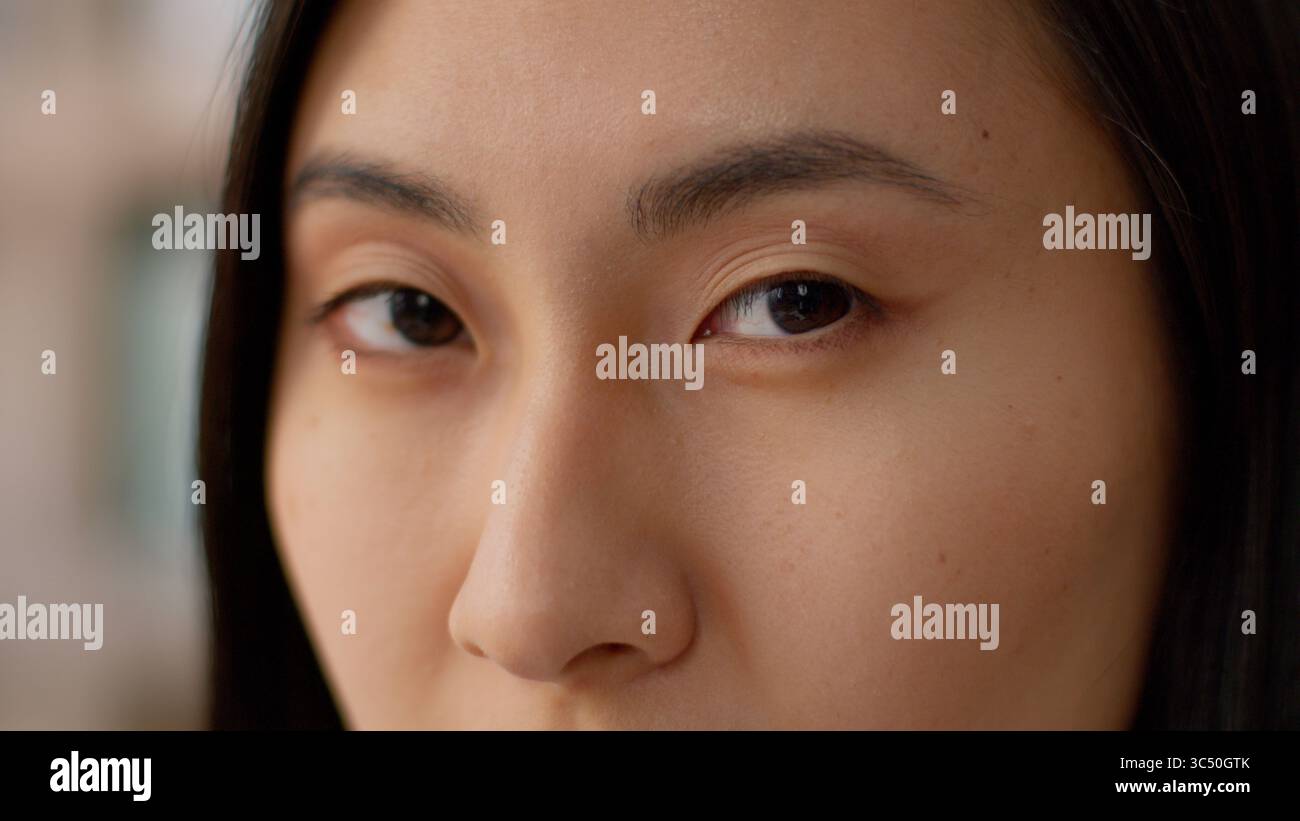 Close up girl eyes blinking hi-res stock photography and images - Alamy