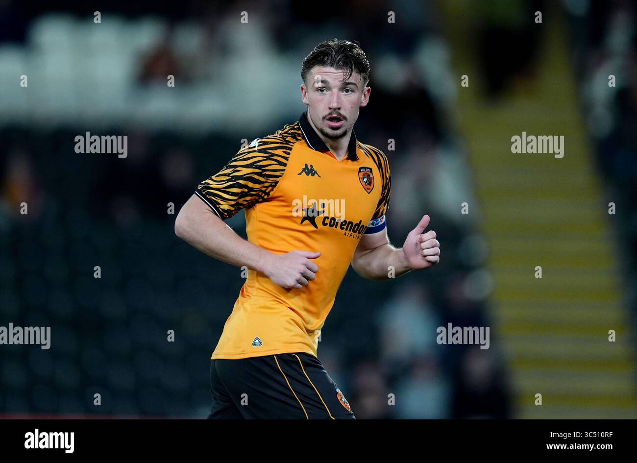 Hull City's Charlie Hughes during the pre season friendly match at MKM ...