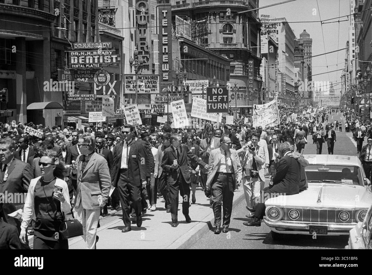 1964 civil rights protest hi-res stock photography and images - Alamy