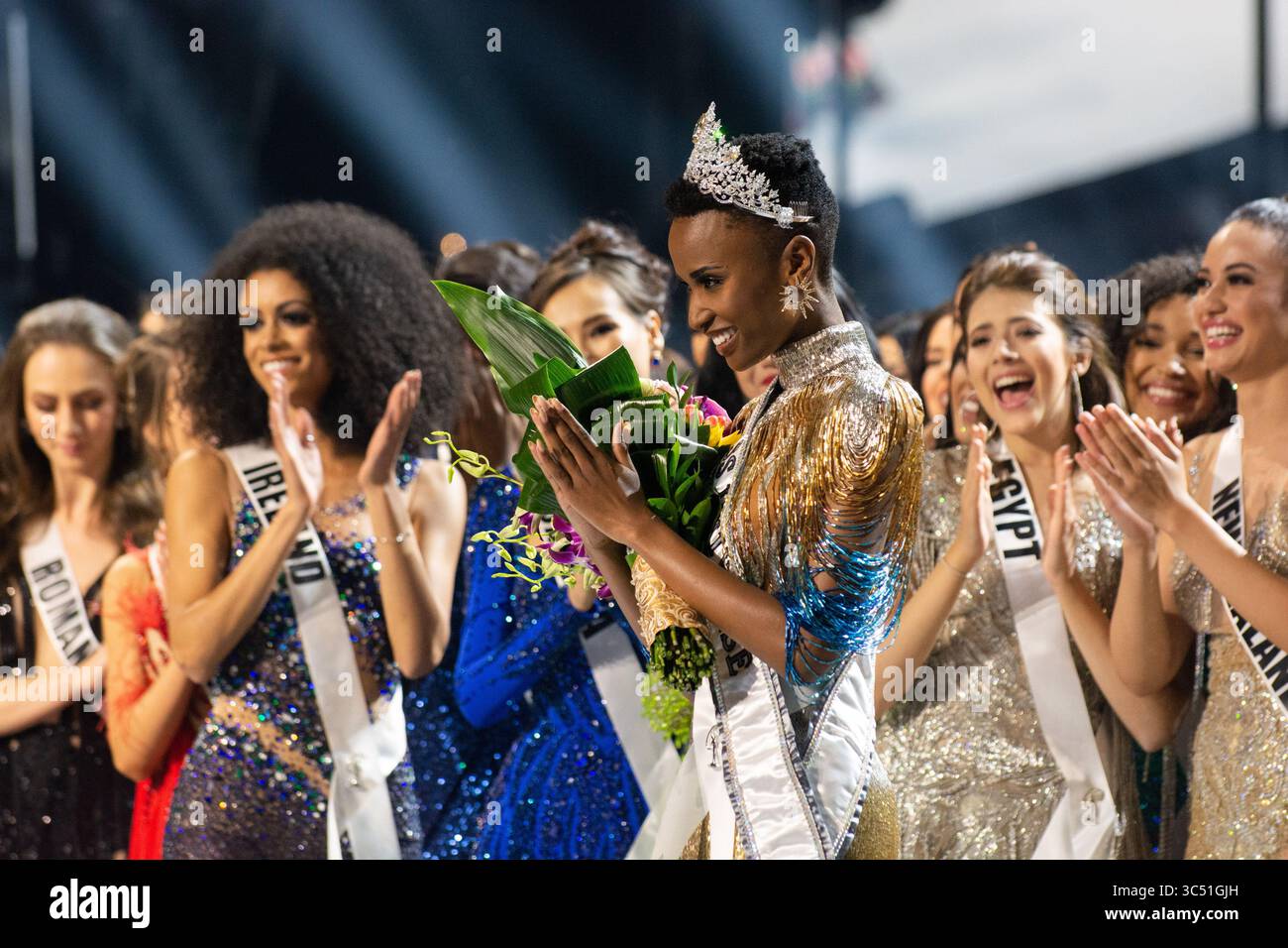 December 8, Atlanta, Georgia, USA: Zozibini Tunzi, Miss South Africa ...