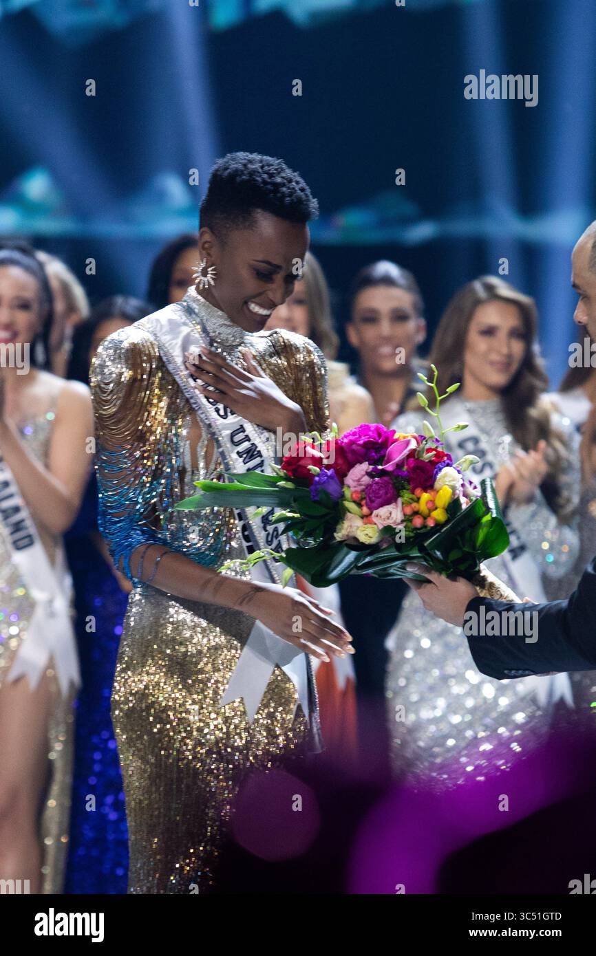 December 8, Atlanta, Georgia, USA: Zozibini Tunzi, Miss South Africa ...