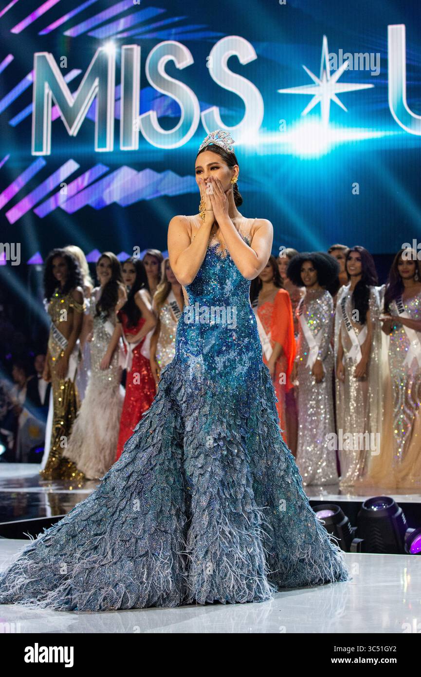 December 8, 2019, Atlanta, Georgia, USA: CATRIONA GRAY takes her final ...