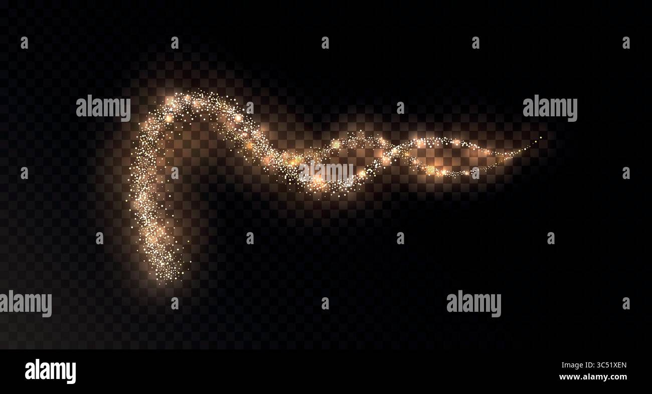 Glitter in light Stock Vector Images - Alamy