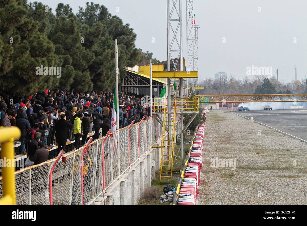 December 13, 2019 - Tehran, Iran - Drift Championship was held with ten ...