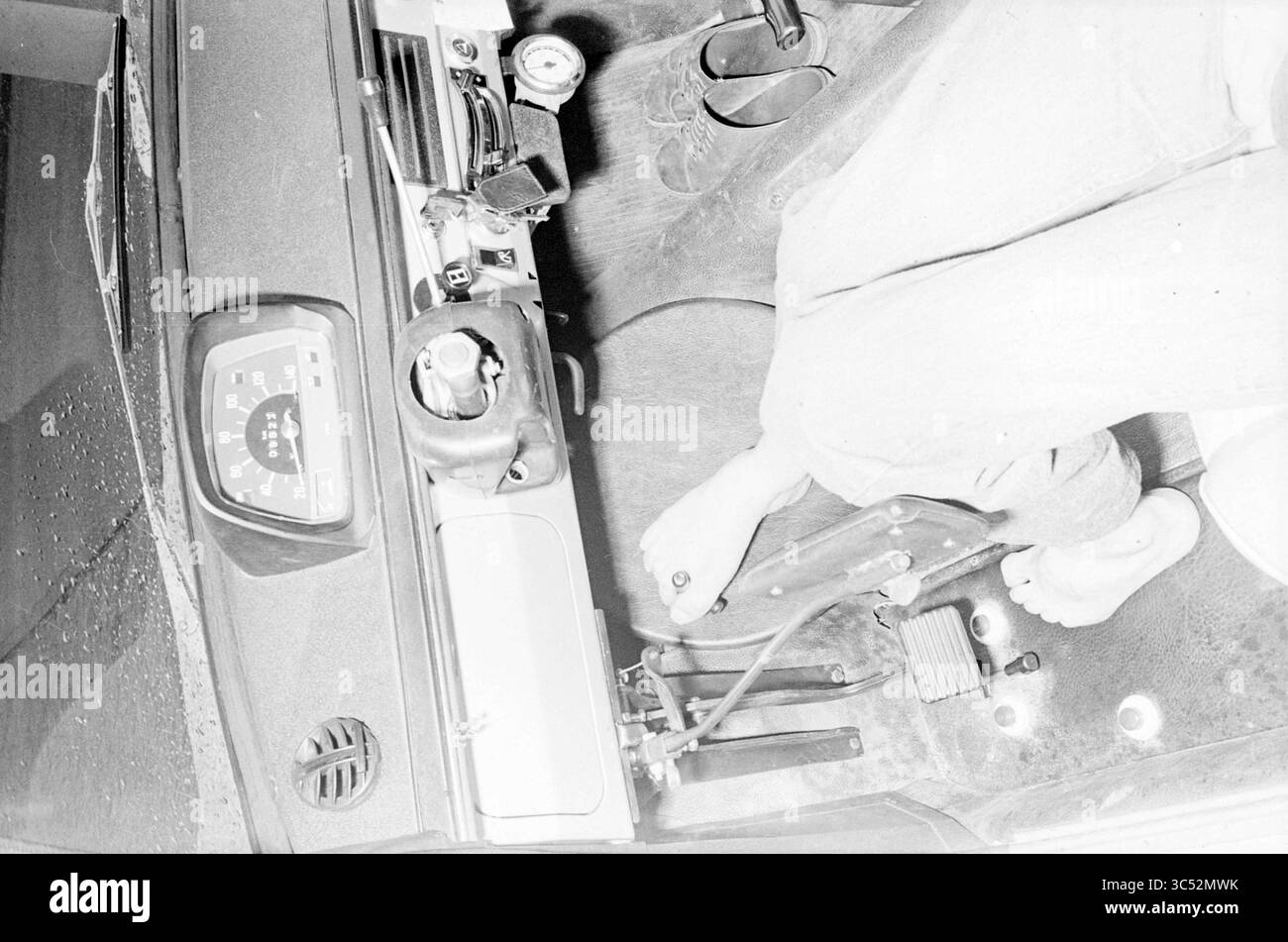 Boy feet view Black and White Stock Photos & Images - Alamy