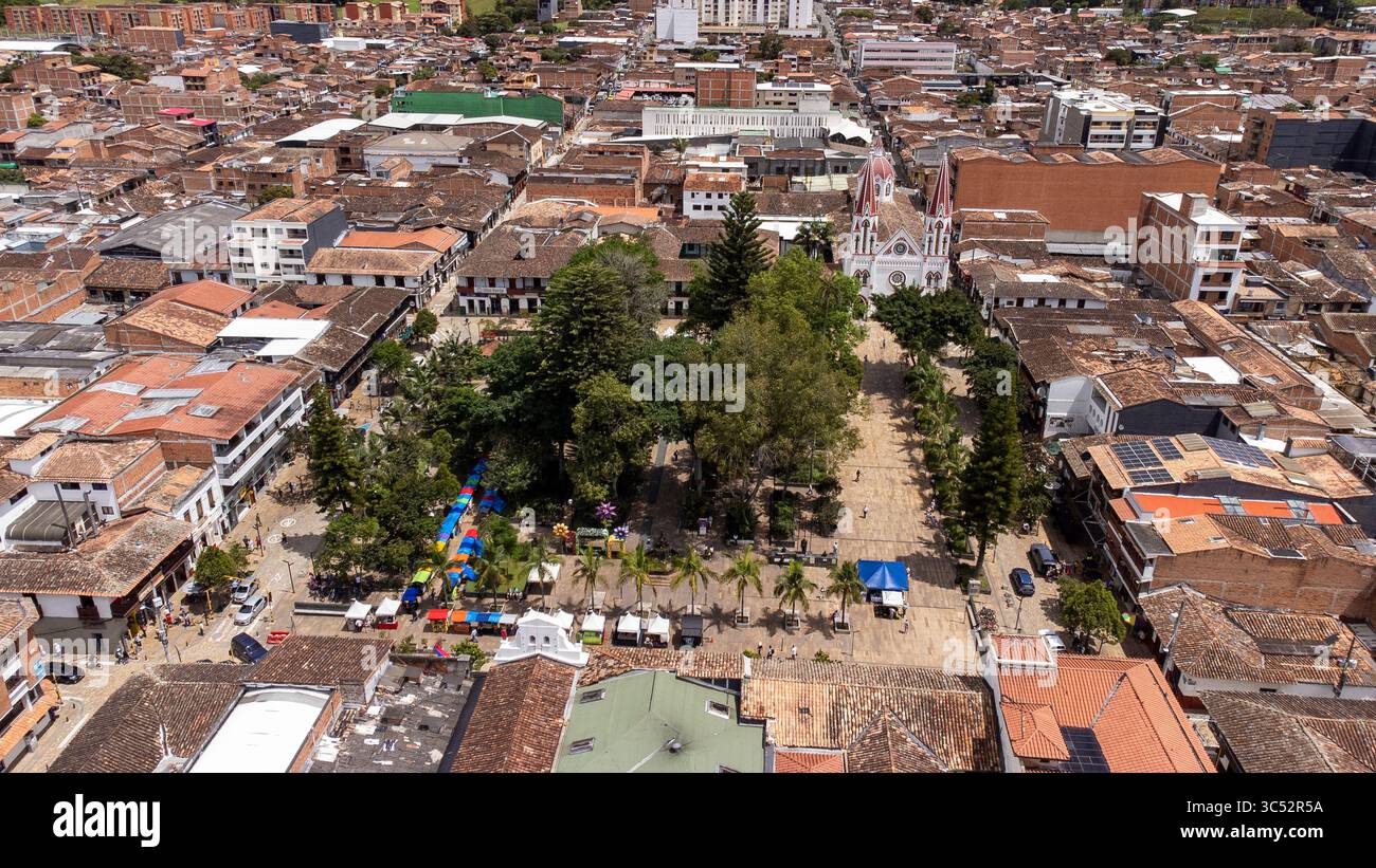 La Ceja del Tambo, Antioquia, Colombia. June 21, 2025. The town was ...
