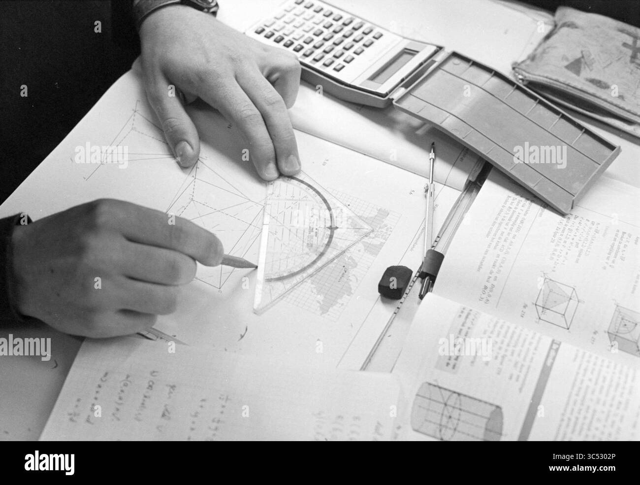 Mathematical notations accompany hi-res stock photography and images ...