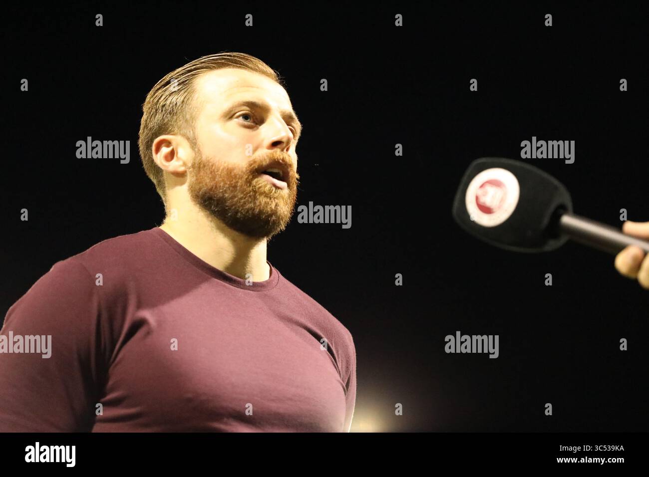 Tom Lapslie of Chelmsford City interviewed by Chelmsford City media ...