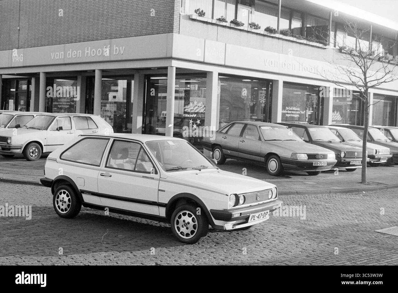 Classic compact car navigates hi-res stock photography and images - Alamy