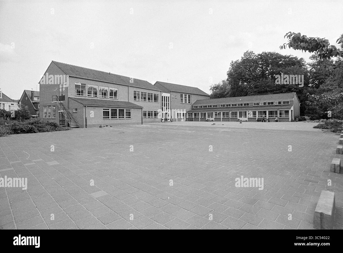 Two story brick school buildings hi-res stock photography and images ...