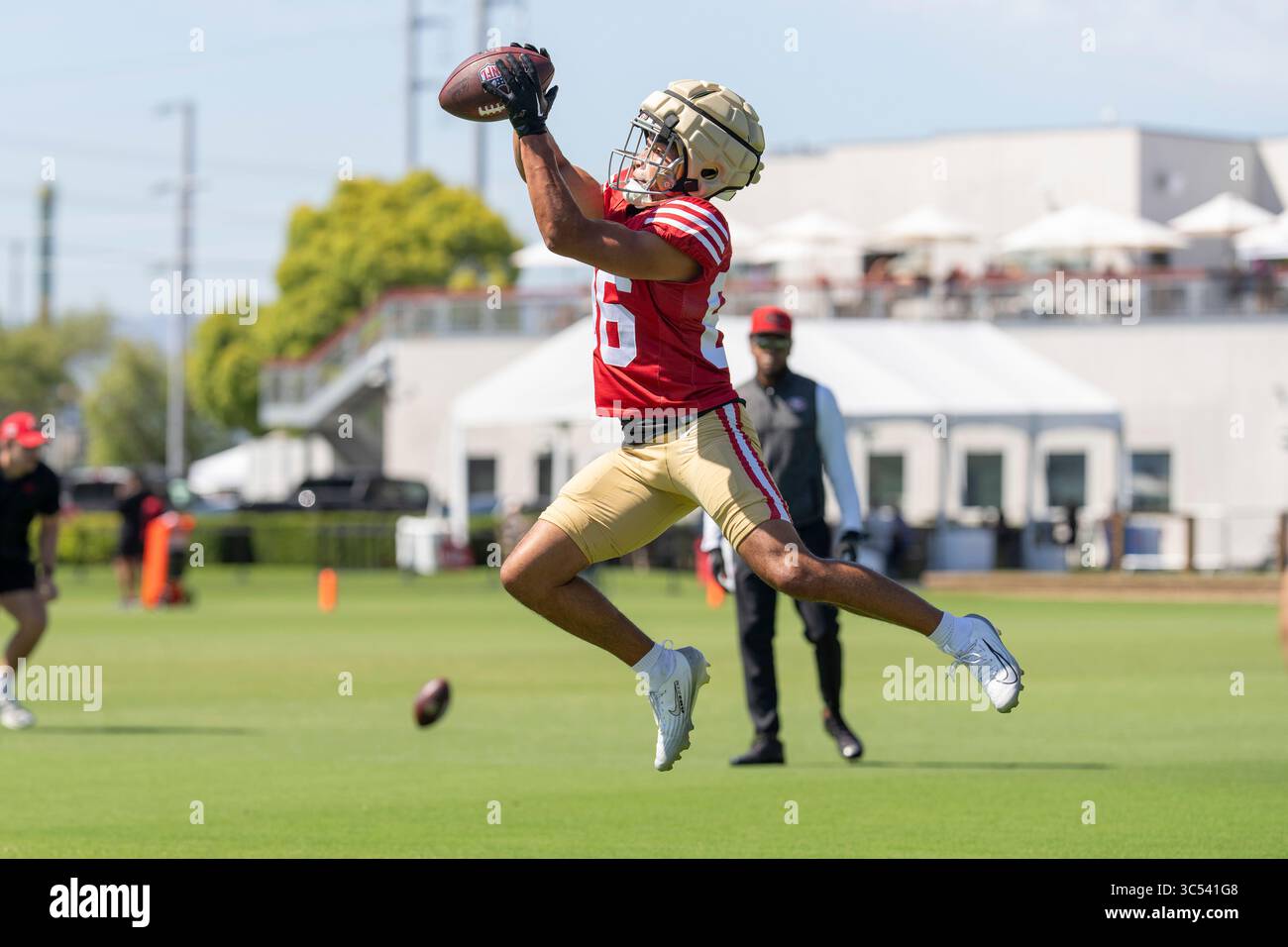 Jul 29, 2025; Santa Clara, California, USA; San Francisco 49ers wide ...