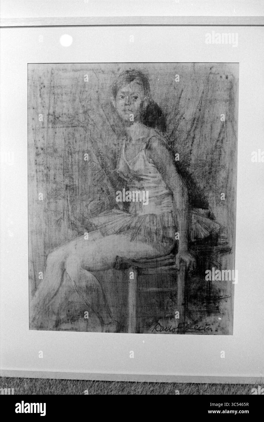 Drawing 'Ballet dancer' by Rulof Klein', Drawings, drawings, 13-11-1978 ...
