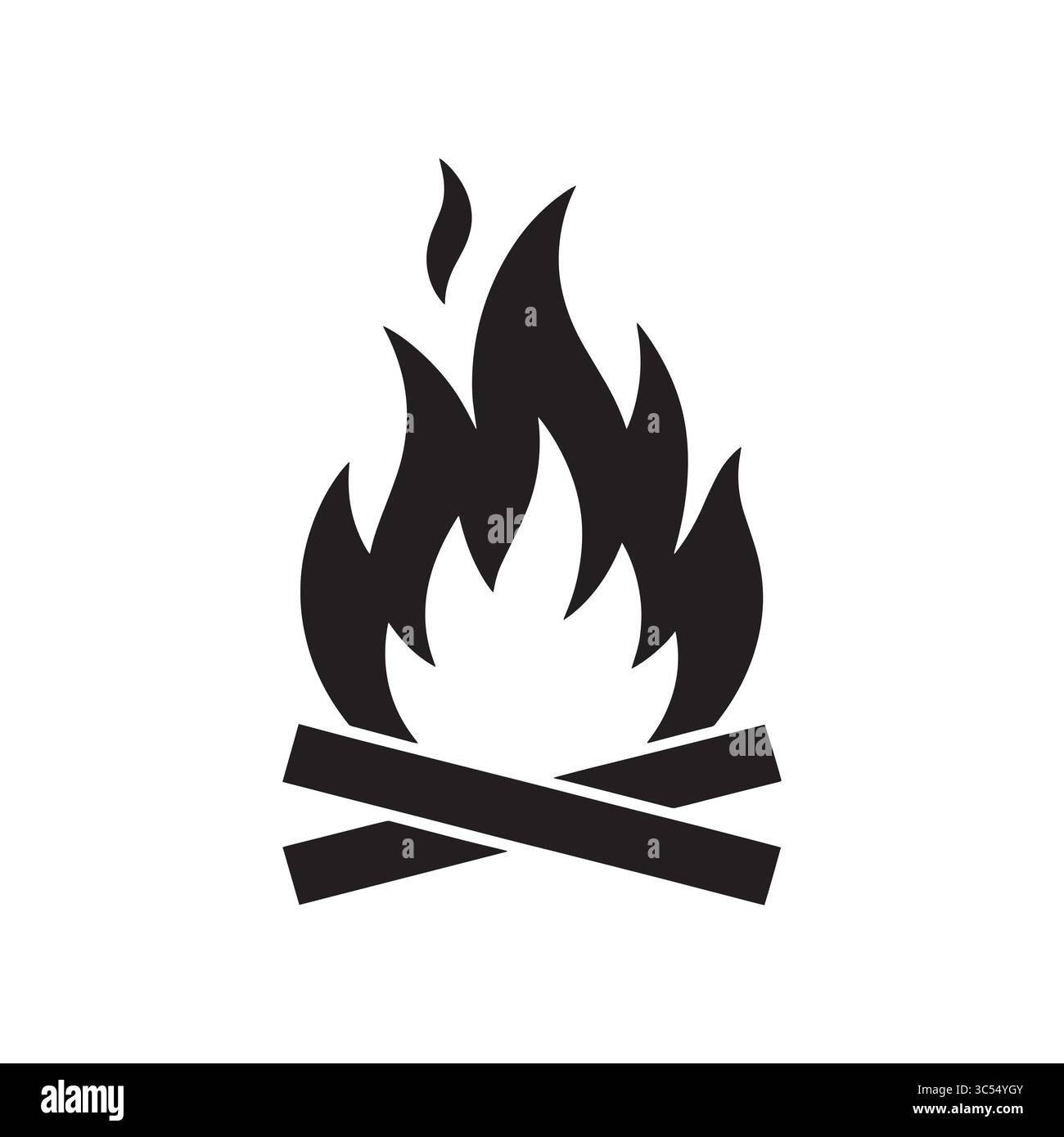 Rustic fire smoke Stock Vector Images - Alamy