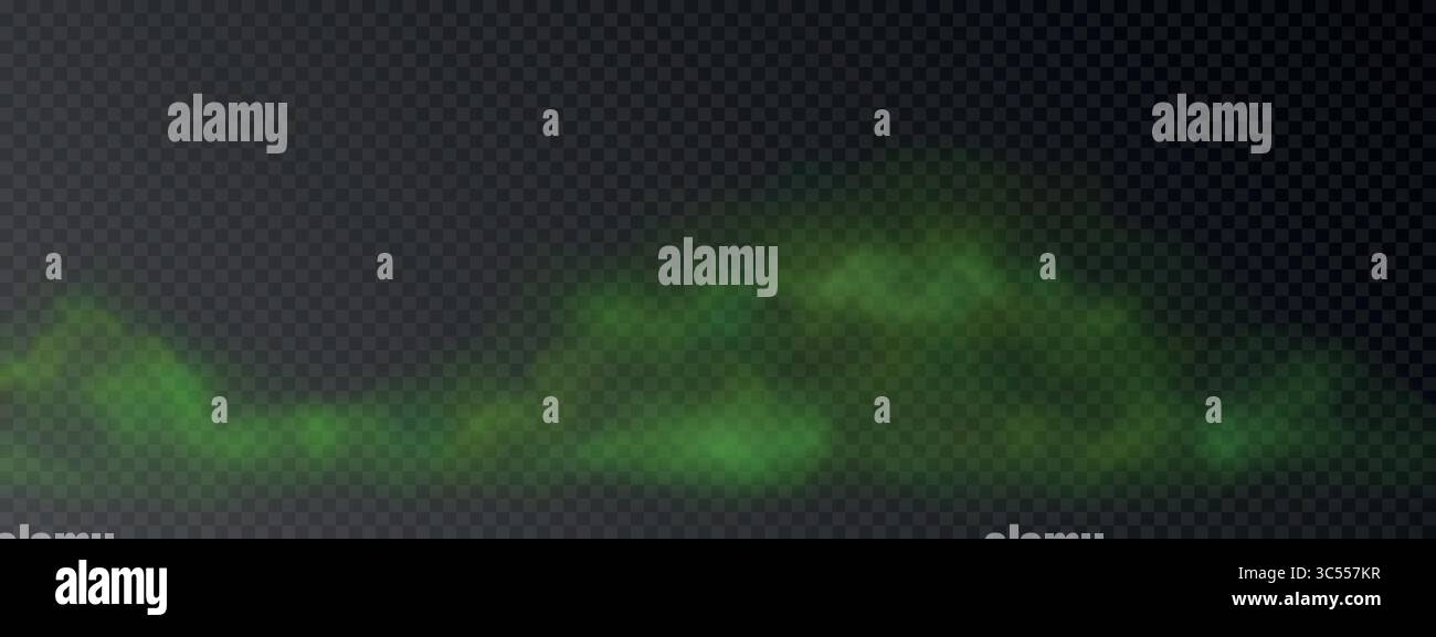 Toxic green smoke smelling bad, stinky cloud Stock Vector Image & Art ...