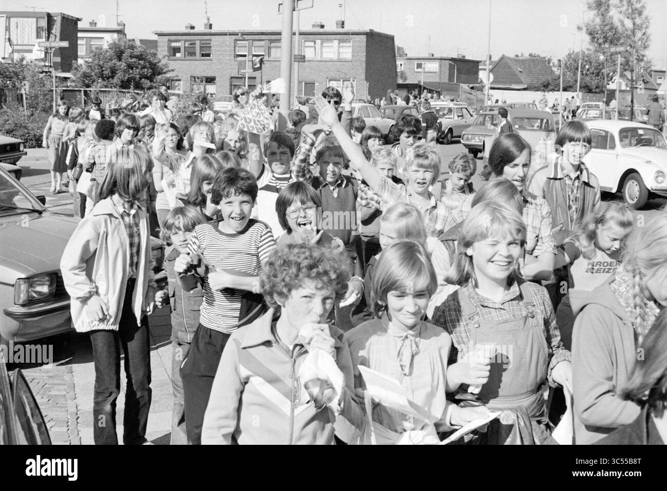 Playful conversation Black and White Stock Photos & Images - Alamy