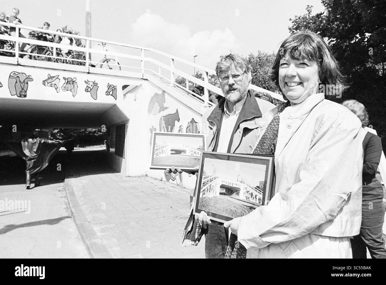 Public event art Black and White Stock Photos & Images - Alamy