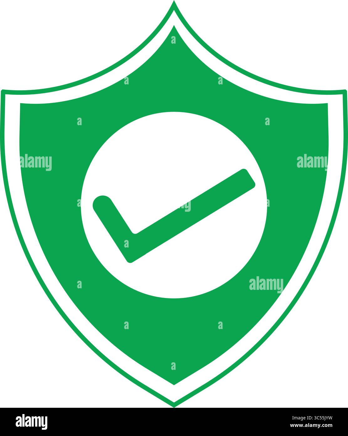 Accept Checkmark Icon Stock Vector Image & Art - Alamy