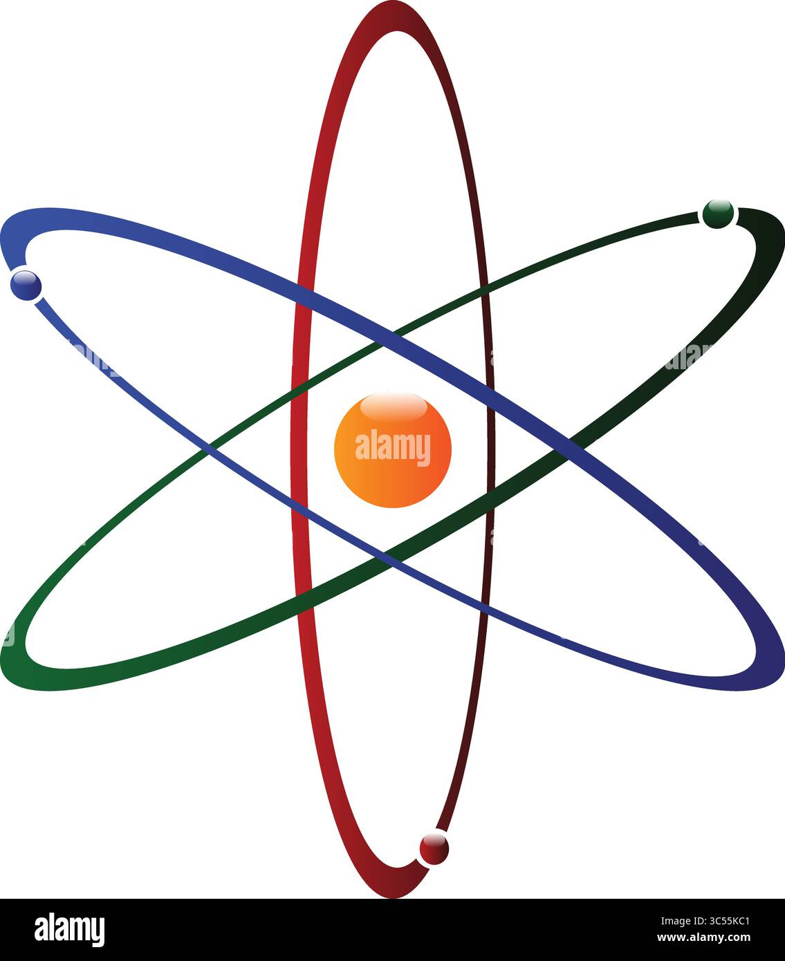 Atom diagram Stock Vector Images - Alamy