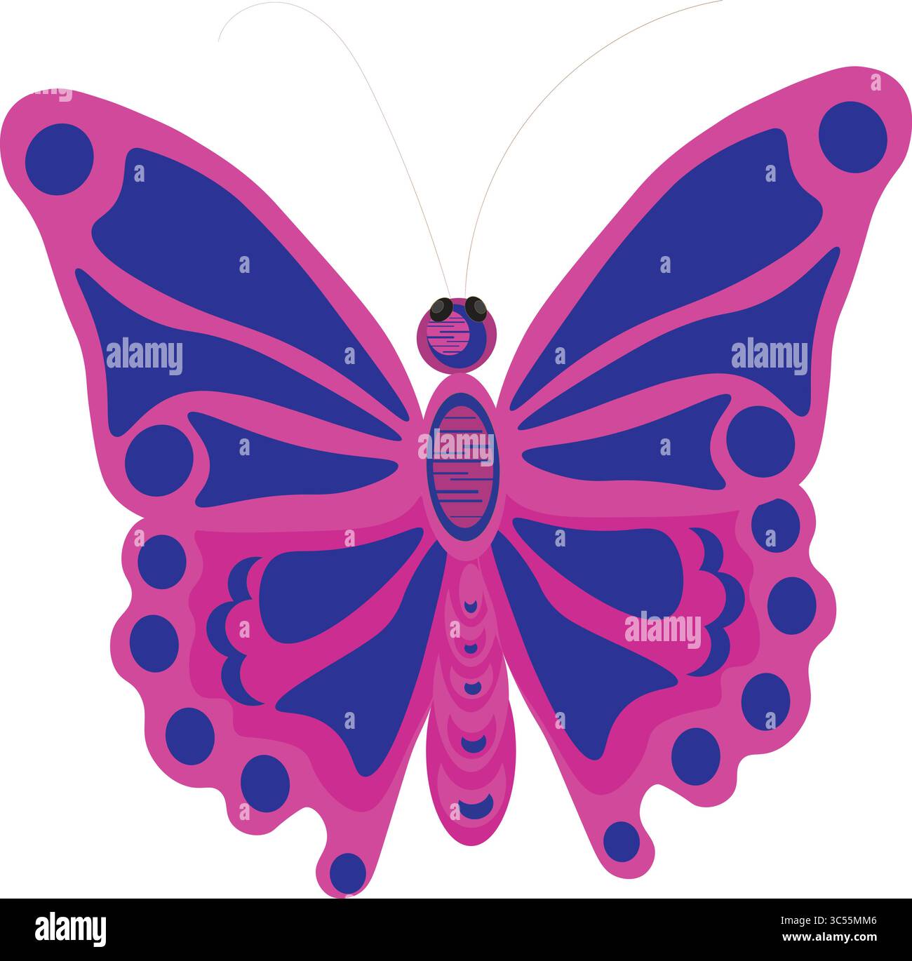 Butterfly patterns vectors Stock Vector Images - Alamy