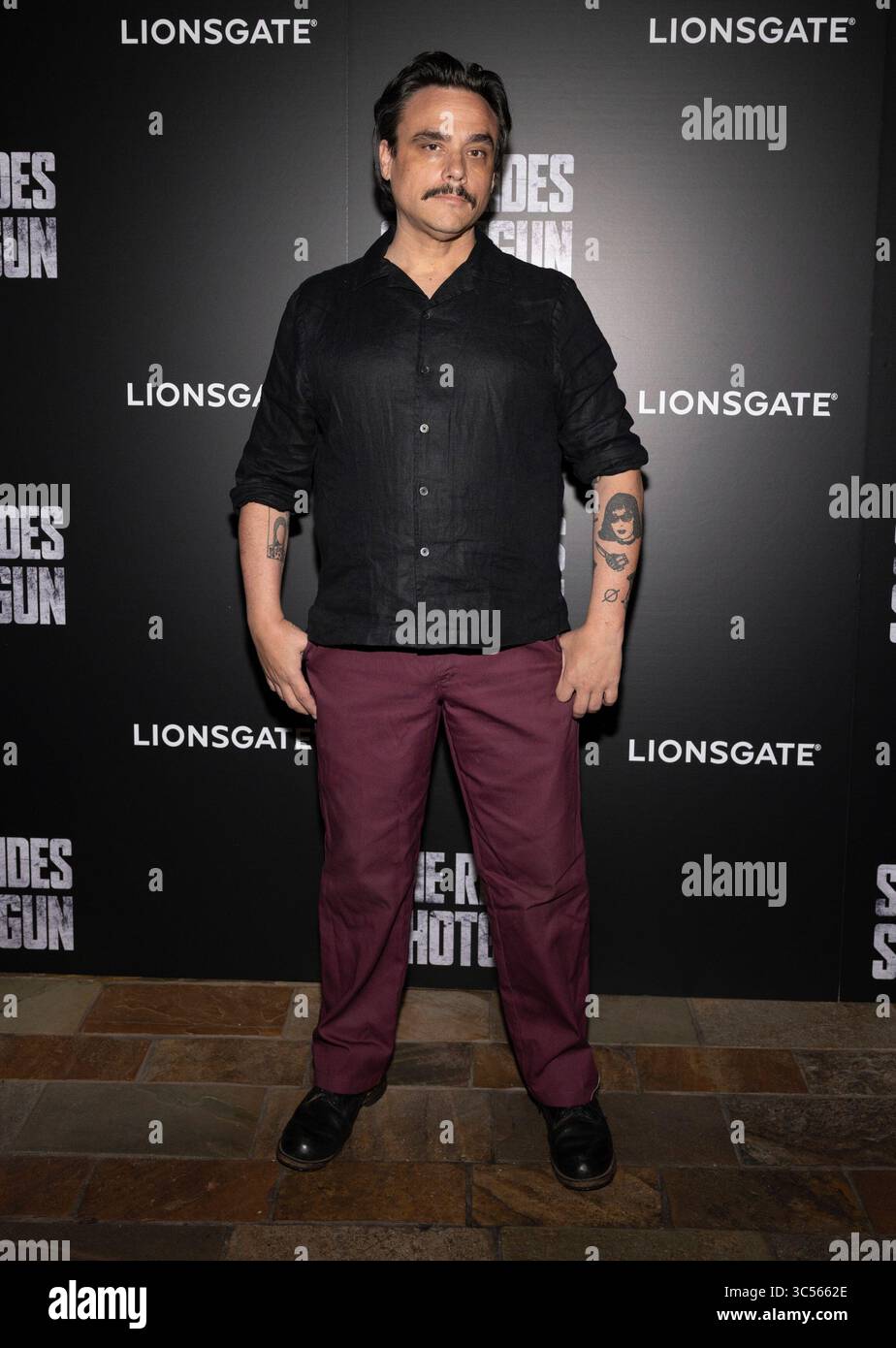 Jordan Harper attends the special screening of "She Rides Shotgun" at ...
