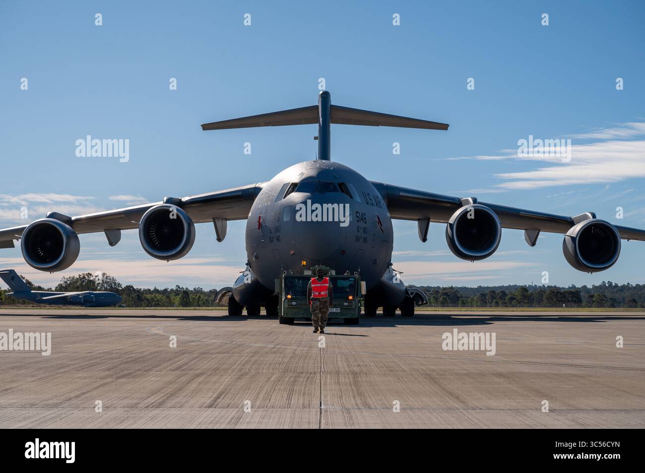 U.S. Air Force Airmen assigned to the 15th Aircraft Maintenance ...