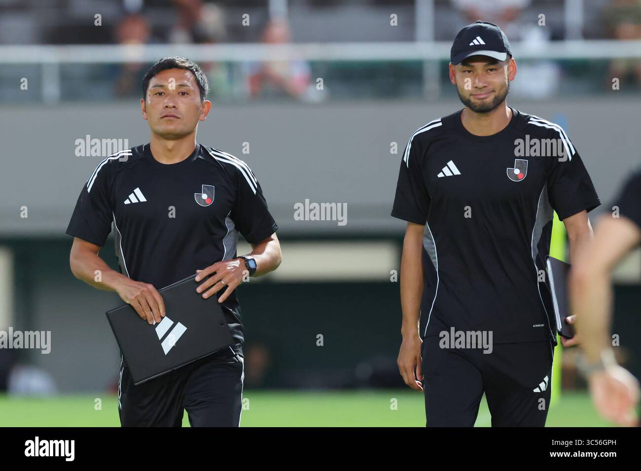(L-R) Toshihiro Aoyama, GKKosuke Nakamura (J.League U-15), JULY 29 ...