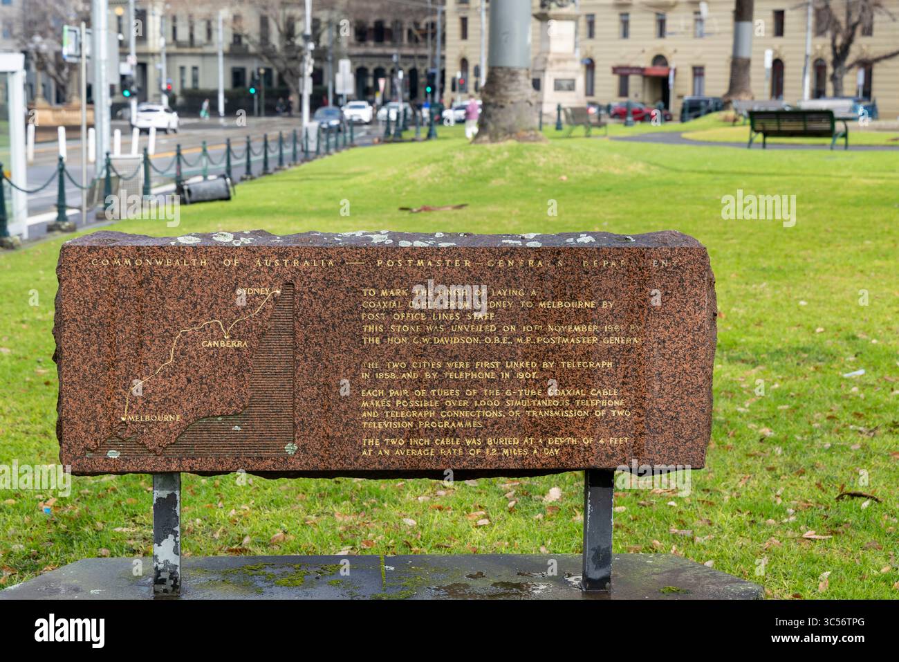 The Sydney-Melbourne co-axial cable was a major telecommunications ...