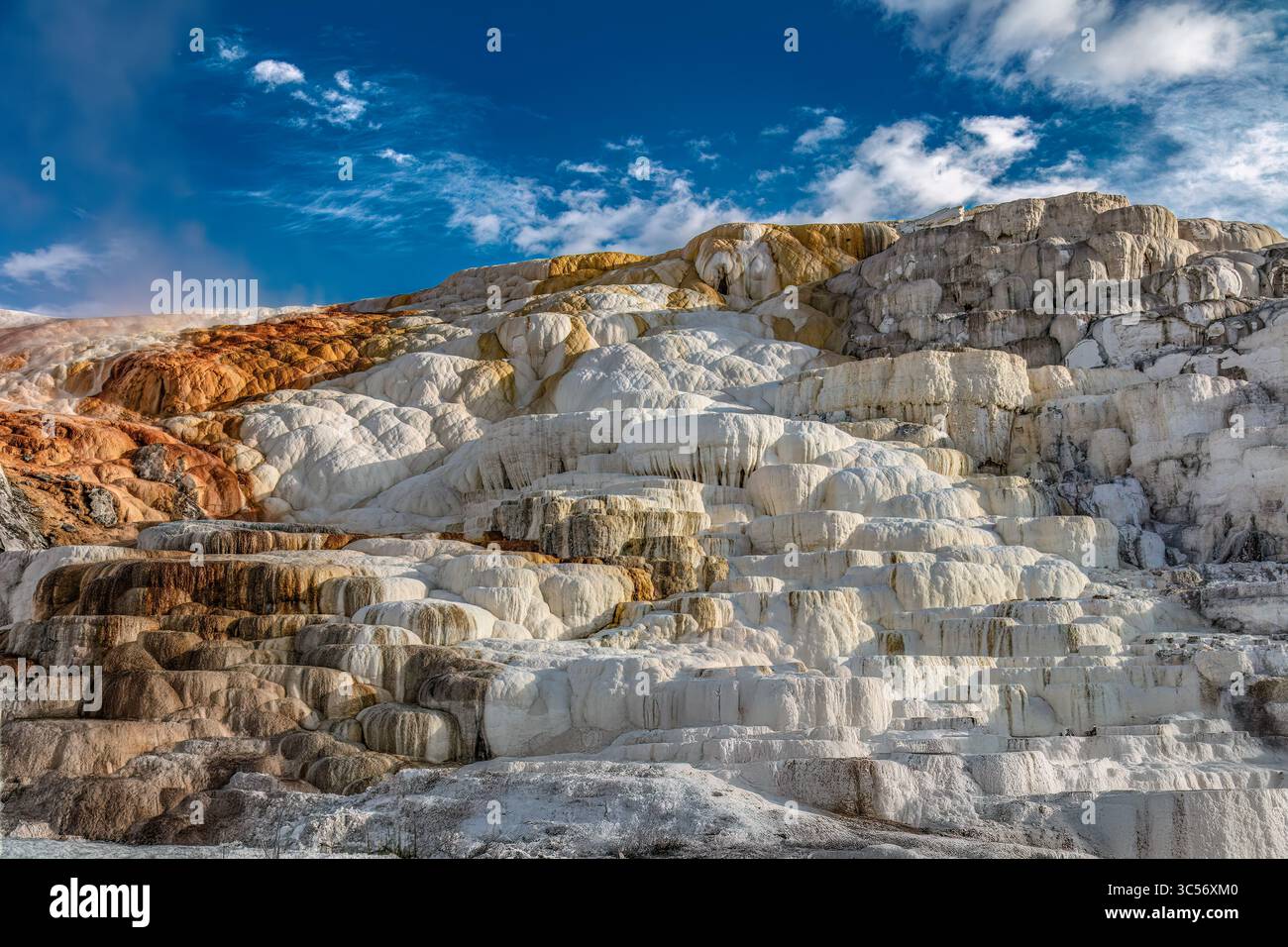 Mammoth hot springs minerva hi-res stock photography and images - Alamy