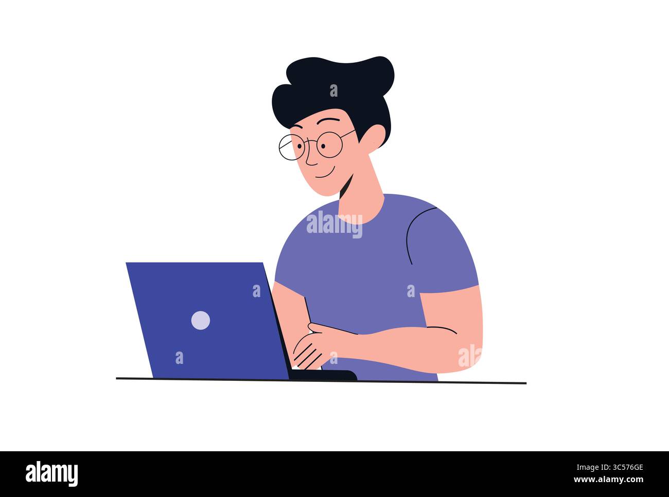 Work from home study Cut Out Stock Images & Pictures - Alamy