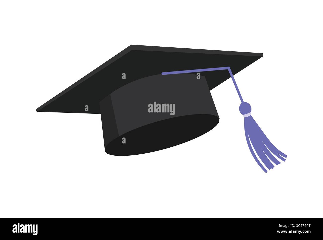 Graduation Cap Education Success and Achievement vector illustration ...