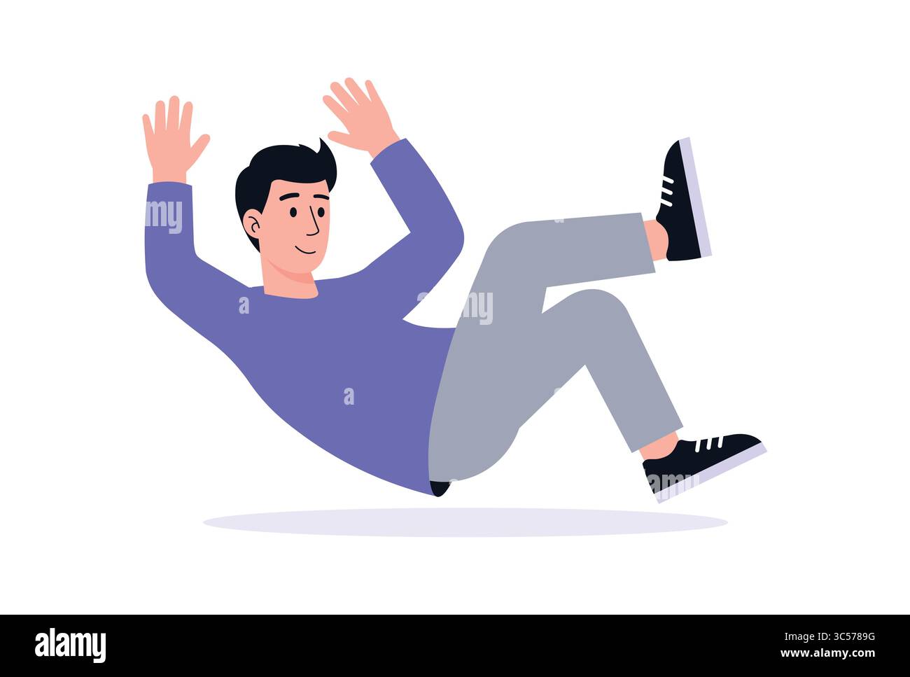 Floating joy Stock Vector Images - Alamy