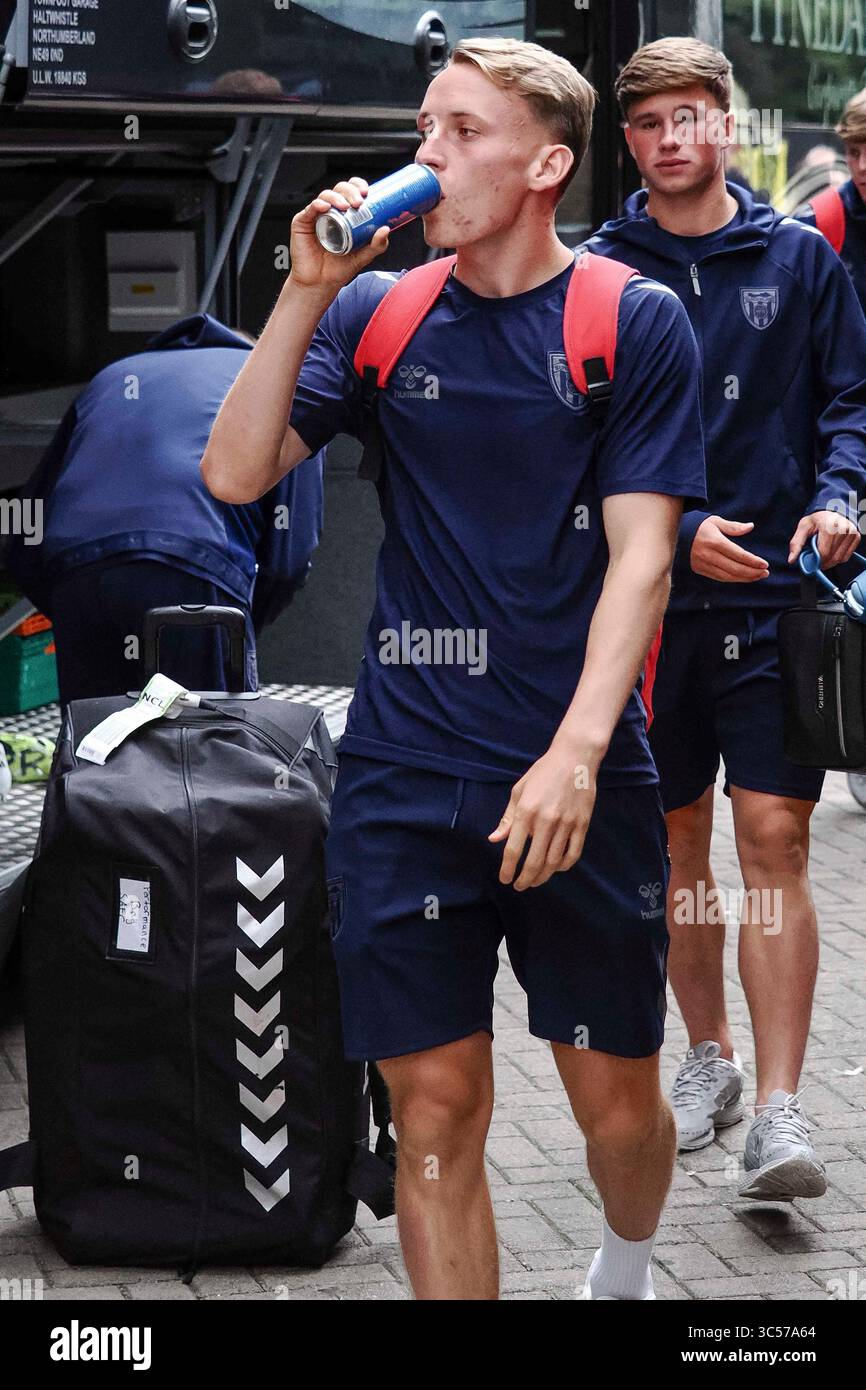 Hull, United Kingdom . 29 July, 2025. Pictured left to right, Harrison ...