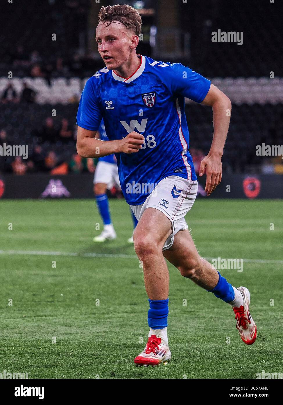Hull, United Kingdom . 29 July, 2025. Pictured left to right, Harrison ...