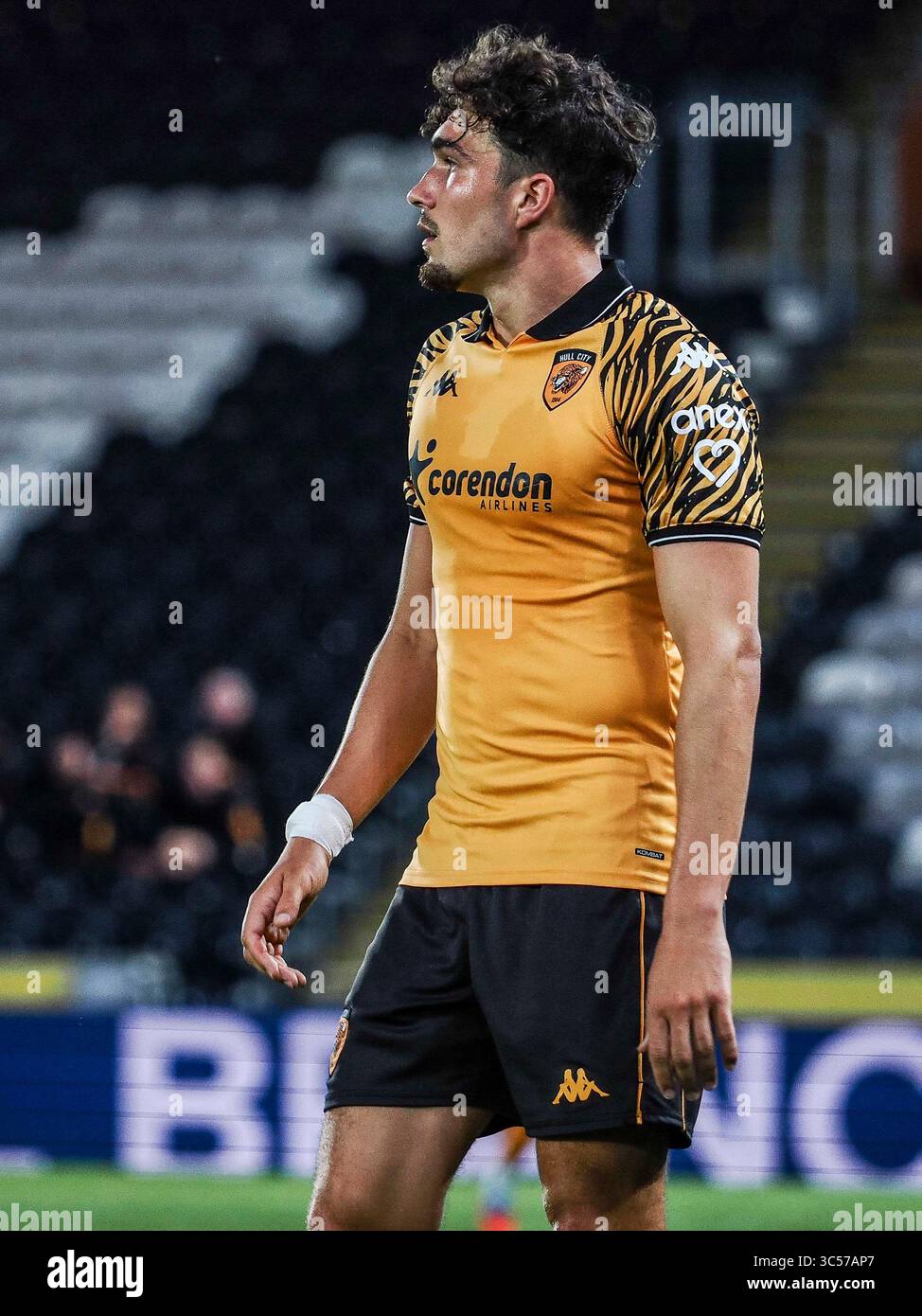 Hull, United Kingdom . 29 July, 2025. Pictured left to right, Kyle ...